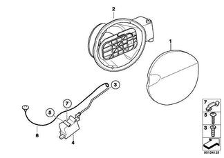 Cuba de llenado OEM 51177069449 para BMW E81, E87, E87 LC...