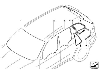 Sensor de lluvia/luz/sol OEM 61359254026 para BMW E60, F06, F01, F25,