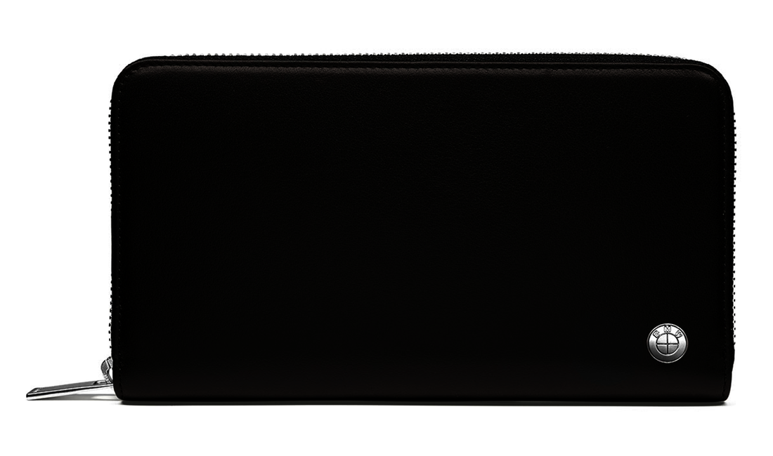 Cartera horizontal de BMW negra para. Original BMW