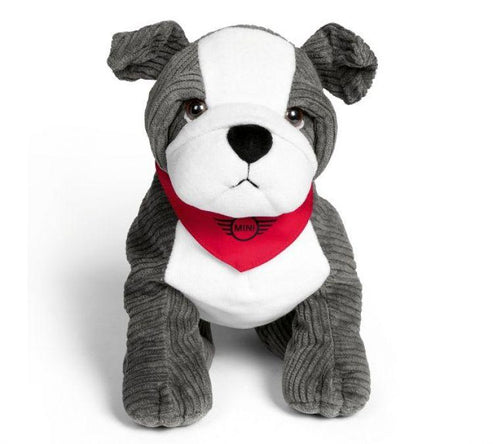 Peluche Bulldog 2.0 gris/blanco/chill red OEM 80452465960 para MINI co