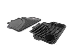 Alfombrillas traseras todo clima negras OEM 51472414219 para BMW G30,