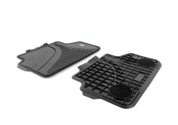 Alfombrillas traseras todo clima negras OEM 51472414219 para BMW G30,