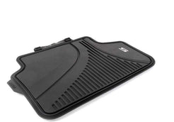 Alfombrillas traseras todo clima negras OEM 51472414219 para BMW G30,