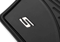 Alfombrillas traseras todo clima negras OEM 51472414219 para BMW G30,