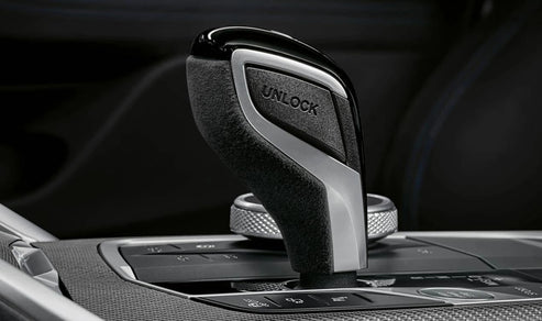 Palanca selectora M Performance Alcantara OEM 61315A40306...